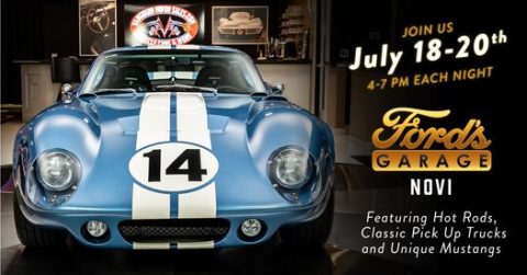 “Discover the Ride of a Lifetime hosted by Ford’s Garage in Novi ...